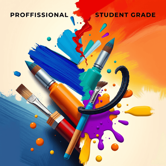 Art Materials Comparison: Professional Vs. Student Grade | Complete Guide