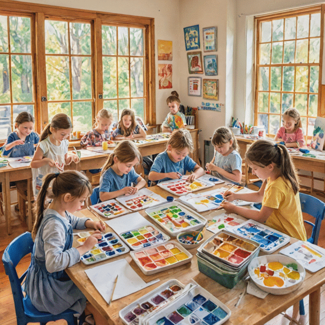 Group Art Classes: How Children Learn From Each Other | Muzart Etobicoke